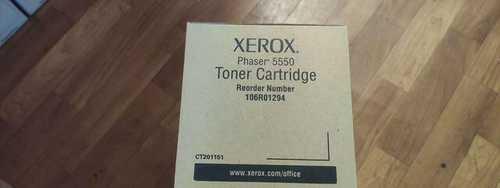 Картридж Xerox оригинальный 106r01294