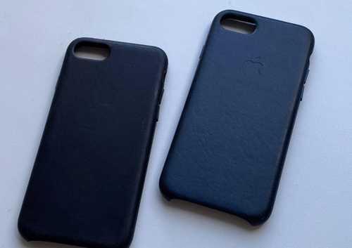 Оригинальные чехлы Apple Leather Case. iPhone 8