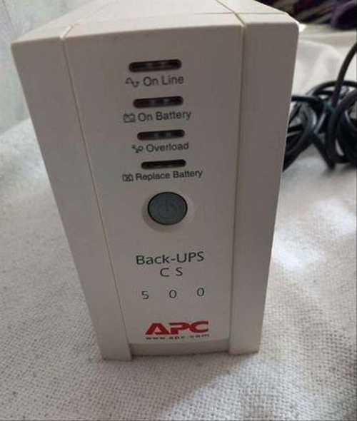 Источник бесперебойного питания APC Back-UPS CS 50