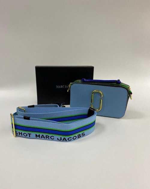 Новая сумка кроссбоди Marc Jacobs Snapshot голубая