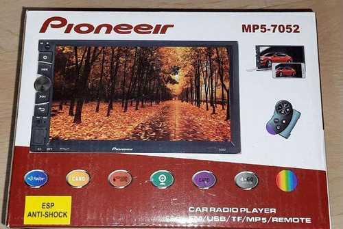 Автомагнитола pioneer 2din MP5-7052