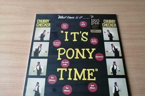 LP Chubby Checker "It's Pony Time" (Нов. Запечат.)