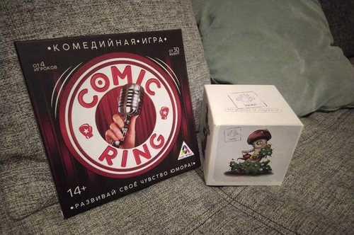 Настольные игры "Опята" и "Comic Ring"