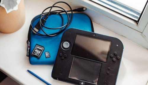 Nintendo 2DS Black Blue