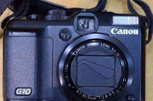 Компактный фотоаппарат Canon PowerShot G10