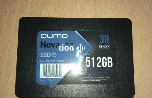 SSD 512gb SATA Qumo 3d