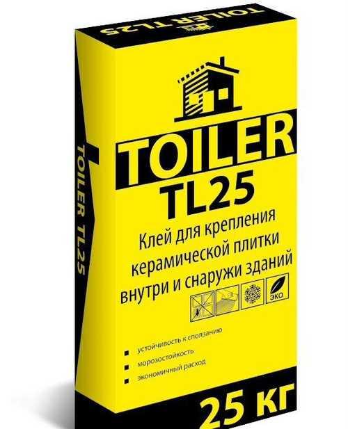 Клей Toiler TL 25 для керамической плитки