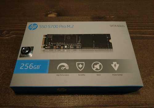 SSD HP s700 PRO m2 256gb новый