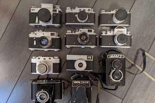 11 плёночных фотоаппаратов ретро