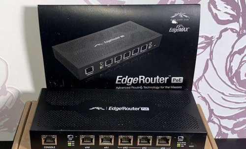 Маршрутизатор Ubiquiti EdgeRouter PoE (erpoe-5)