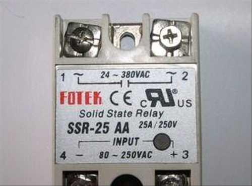 Твердотельное реле Fotek SSR-25aa