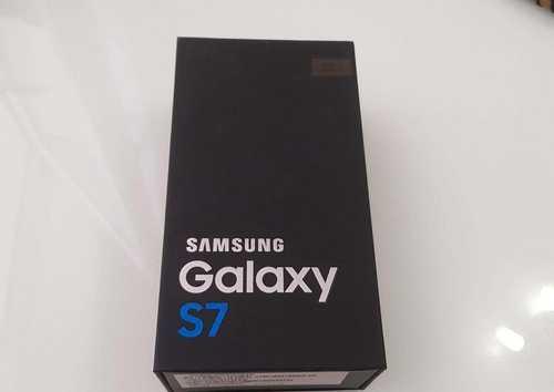 Коробка от телефона Samsung Galaxy S7