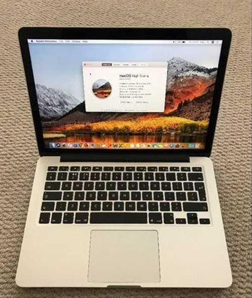 Macbook pro early 2013