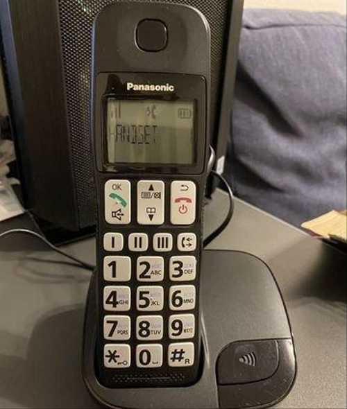 Телефон беспроводной (dect) Panasonic KX-TGE110RUB