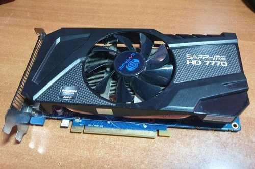 Видеокарта Sapphire HD7770, 1G gddr5 (ремонт)