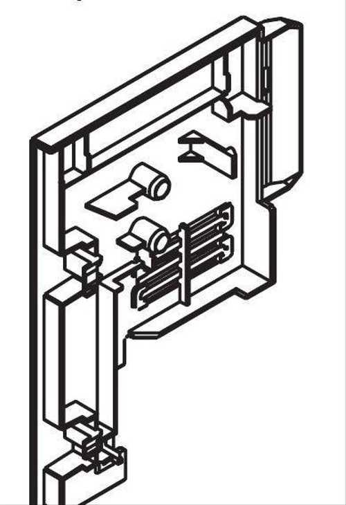 RC2-5768 - пластиковая правая крышка P4014