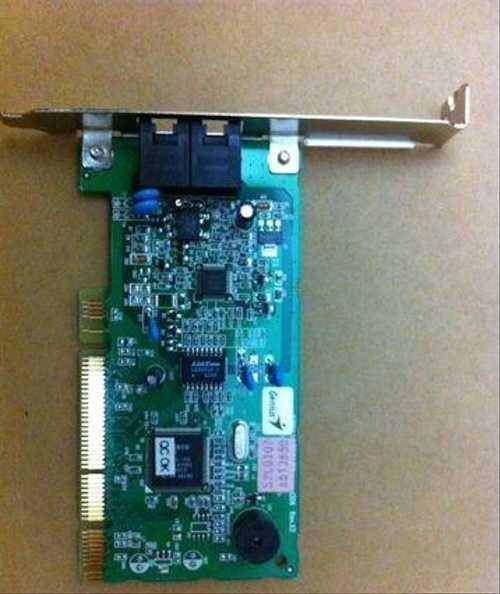 Модем аналоговый genius gm56pci-la