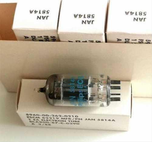 JAN 5814A philips (ECC82, E82CC, 12AU7) NOS