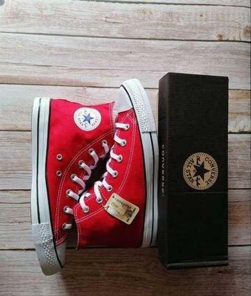 Кеды converse красные