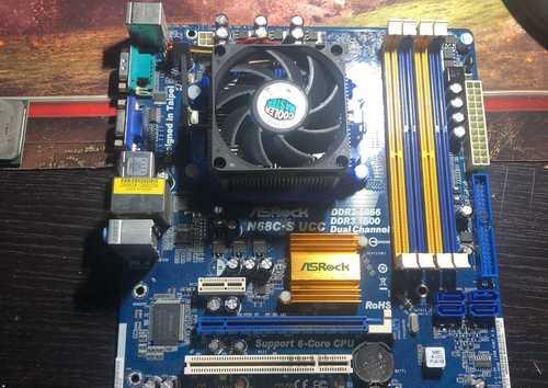 Материнская плата asrock N68C-S UCC