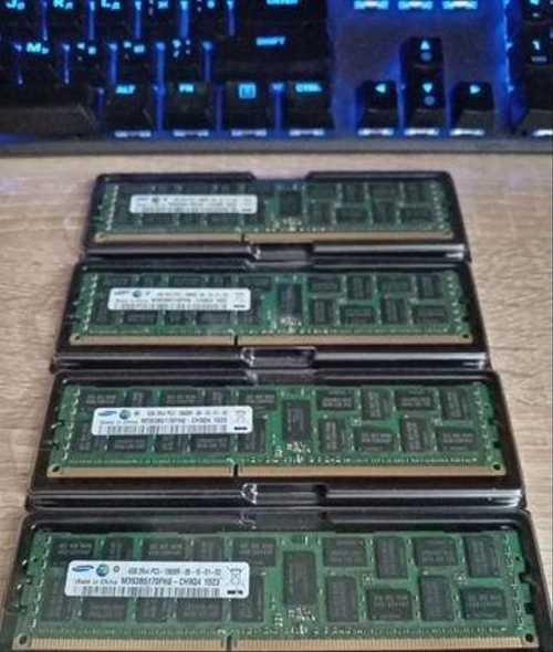 Серверная память Samsung 16GB DDR3 (4x4gb) 1333