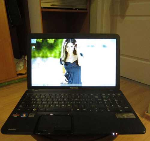 Отличный ноутбук Toshiba 2 ядра HDD 320Gb озу 2 Gb