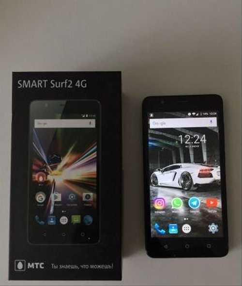 Смартфон МТС Smart Surf 2 4G Black