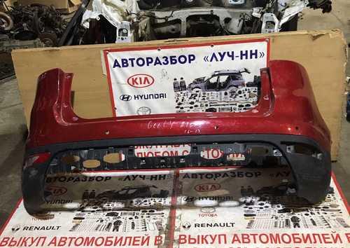 Geely Atlas 2016-2019 задний бампер