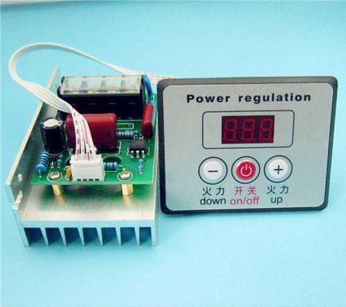 Регулятор мощности 220В / 8000 Вт с дисплеем