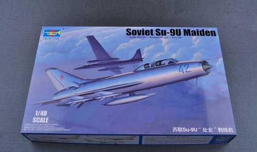 02897 trumpeter самолет су-9У 1/48,новый