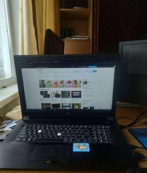 Игровой ноутбук zet m109 i5, 16gb озу, 1050ti