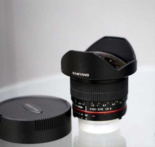 Samyang MF 8mm/3,5 Fish-eye Nikon (и аренда)