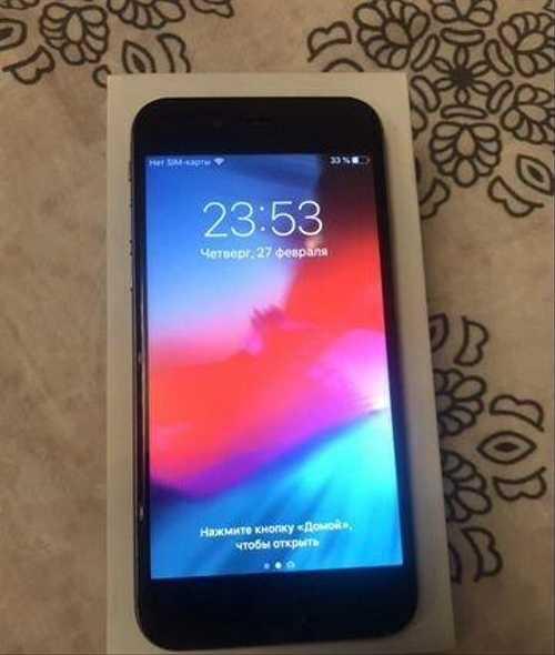 iPhone 6 Space gray 16gb