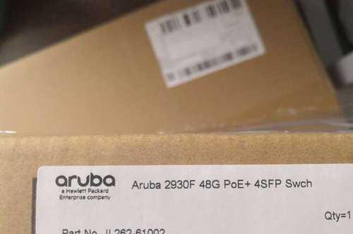 HPE Aruba 2930F 48G POE+ 4SFP 10 Гбит/с