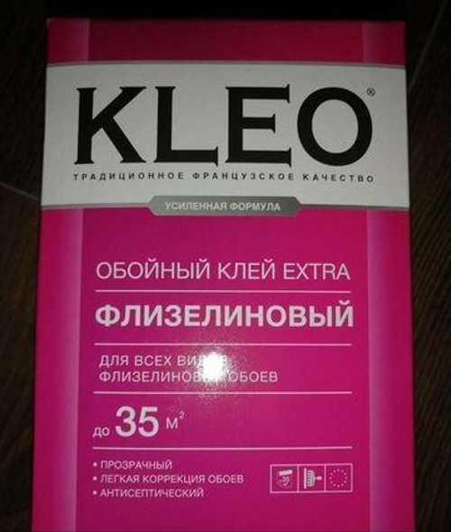 Клей для флизелиновых обоев Kleo