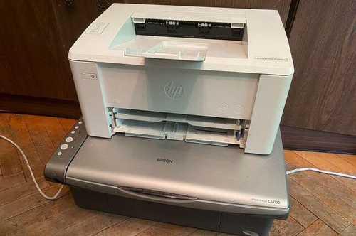 Hp laserjet m104w принтер не в сети