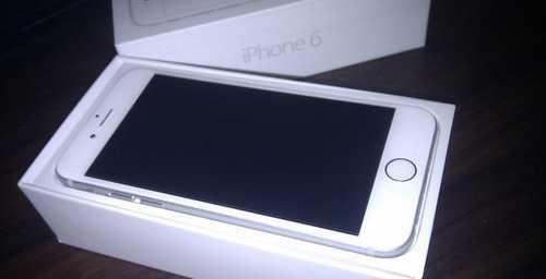 iPhone white 6 на 16gb