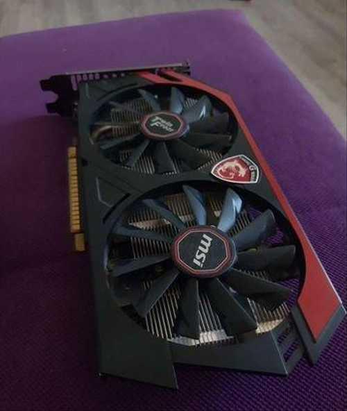 Видеокарта MSI GTX 750ti 2gb