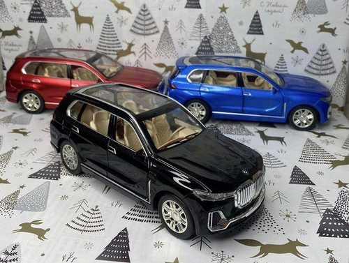 Бмв BMW X7 металлическая машина