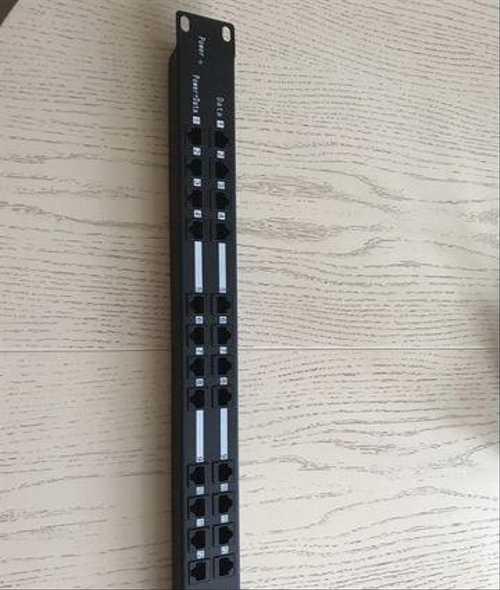 Коммутационная панель для PoE ZQ-POE-12-1U