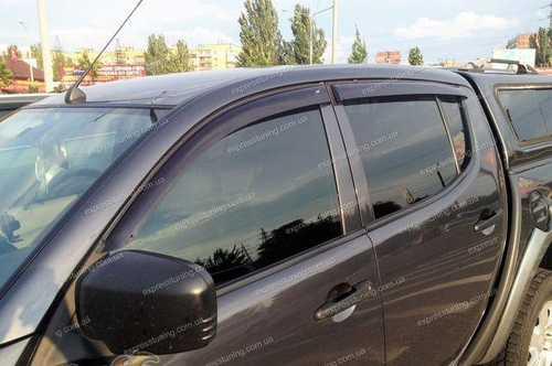 Ветровики Mitsubishi L 200 после 15 г