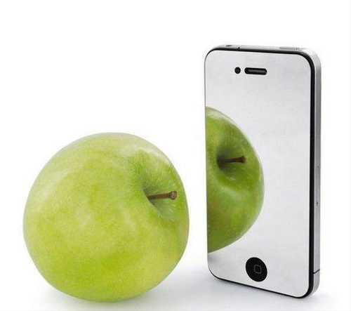 Пленка зеркальная на iPhone 5.5S (на экран)