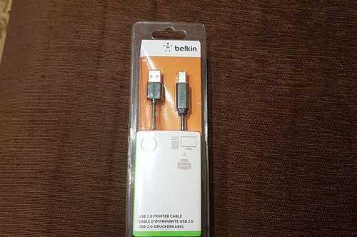 Кабель USB 2.0 для принтера 1.8 m. Belkin