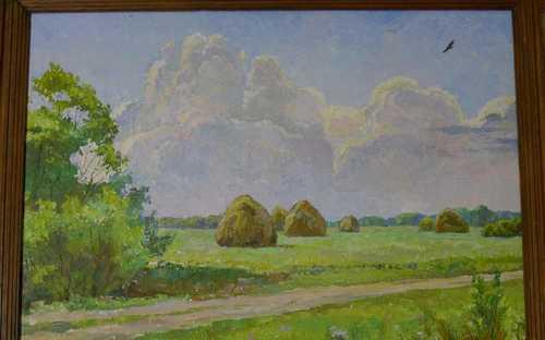 Картина «Рязанские луга». Чередниченко В. 1997 г