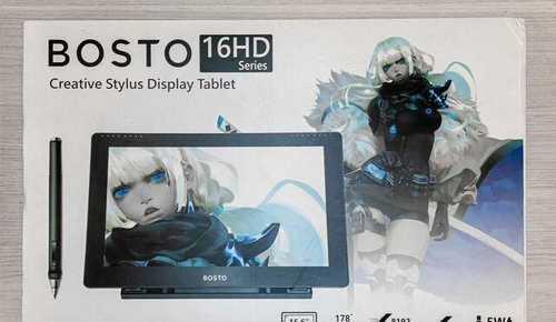 Графический планшет-дисплей Bosto BT-16HD