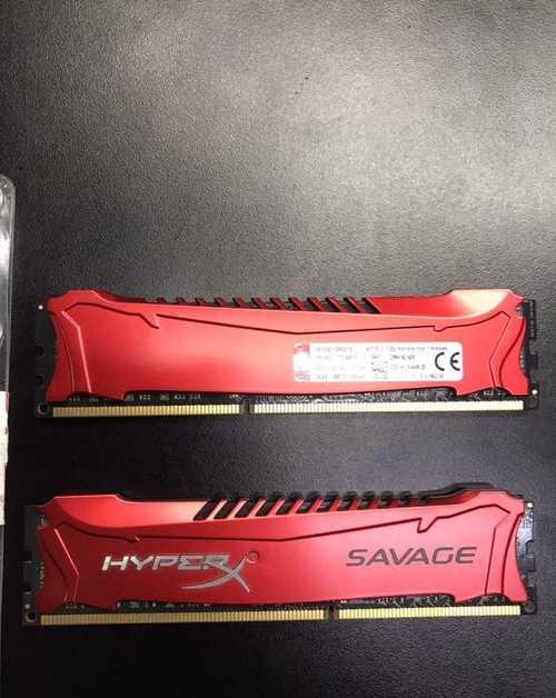 Оперативная память ddr3 Kingston hyperX savage 240