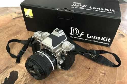 Фотокамера Nikon DF kit 50/1.8 silver обмен
