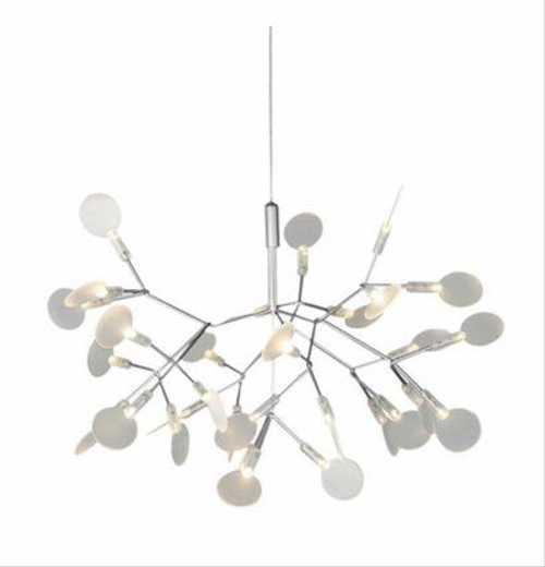 Светильник потолочный Люстра Heracleum D72 silver