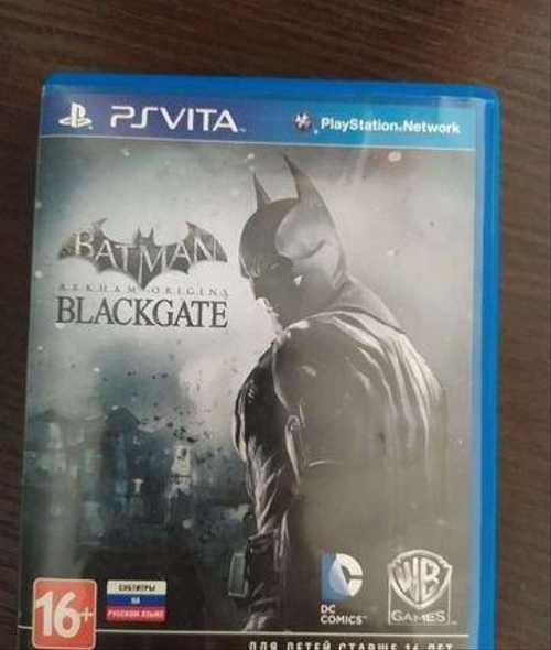 Игра для PSvita "Batman Blackgate"