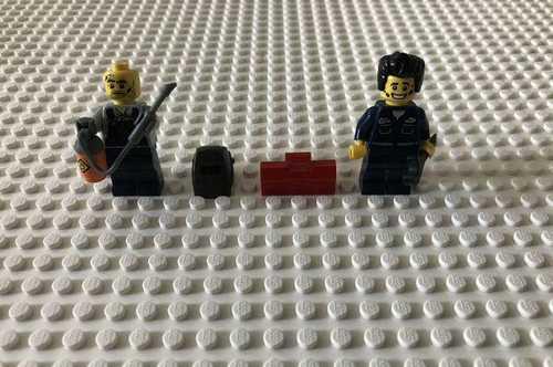 Lego minifigures механик и сварщик